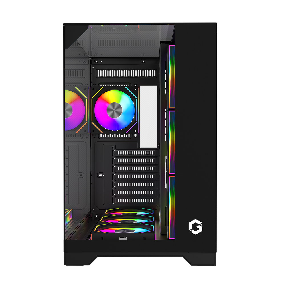 GAMEON Valkyrie I Series Mid Tower Gaming Case - Black – gameon.store