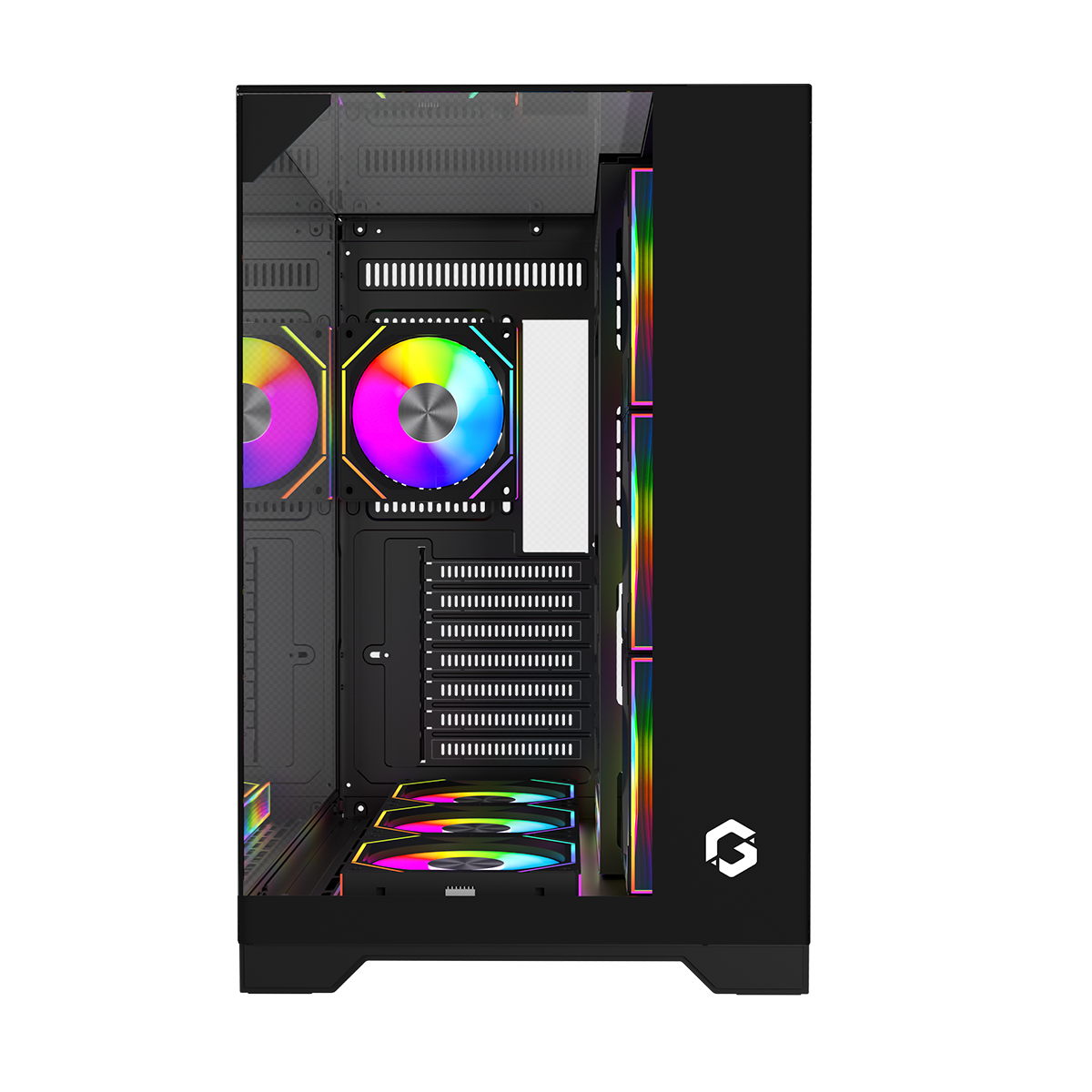 GAMEON Valkyrie I Series Mid Tower Gaming Case - Black – gameon.store