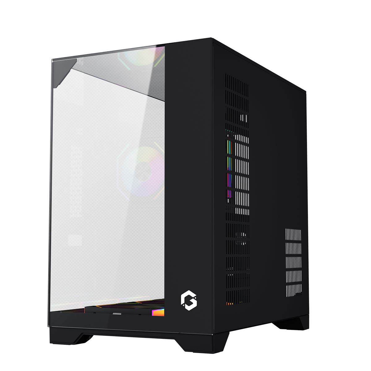 GAMEON Valkyrie I Series Mid Tower Gaming Case - Black – gameon.store