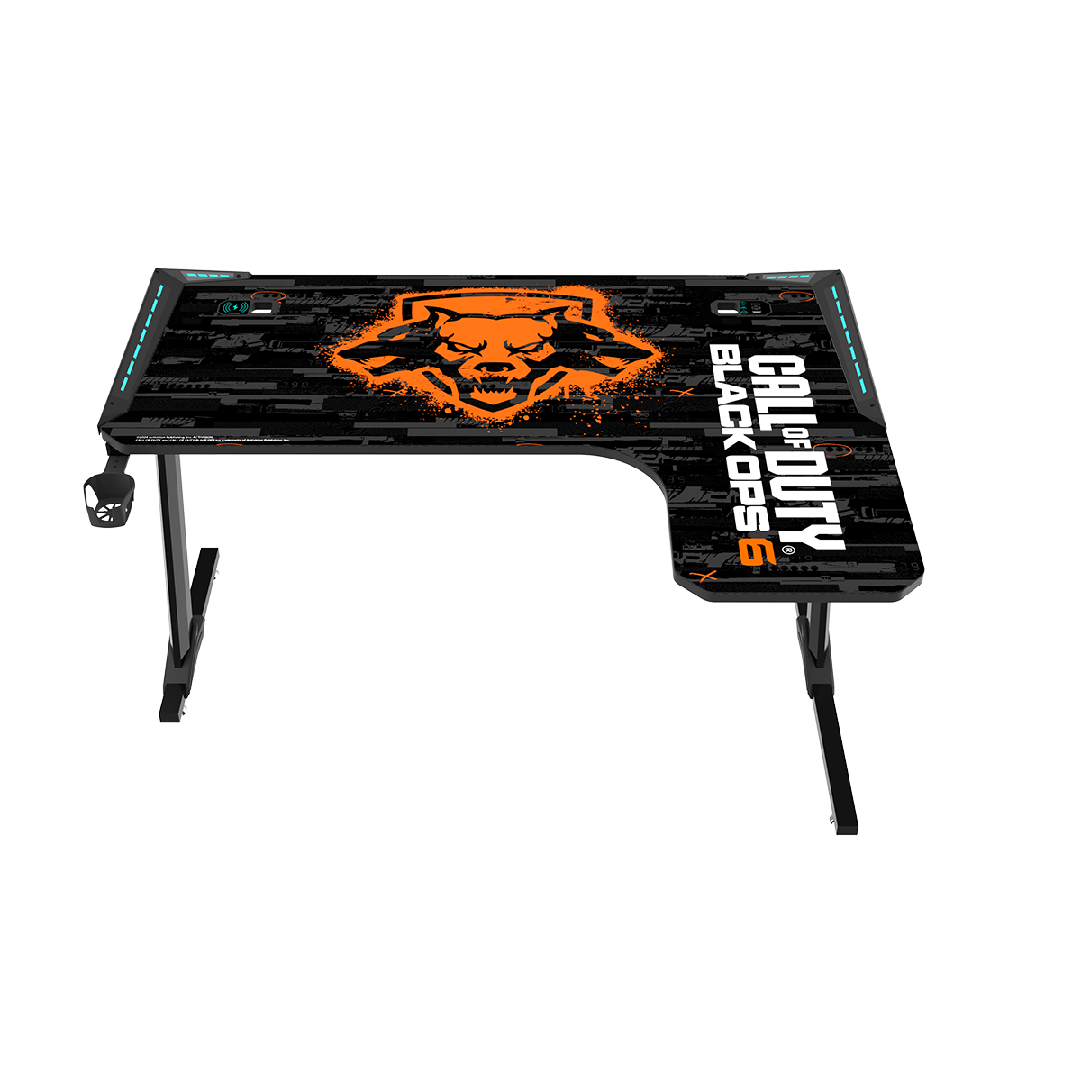 Call Of Duty (COD) Raptor BLKOPS6-R Series L-Shaped RGB Flowing Light ...