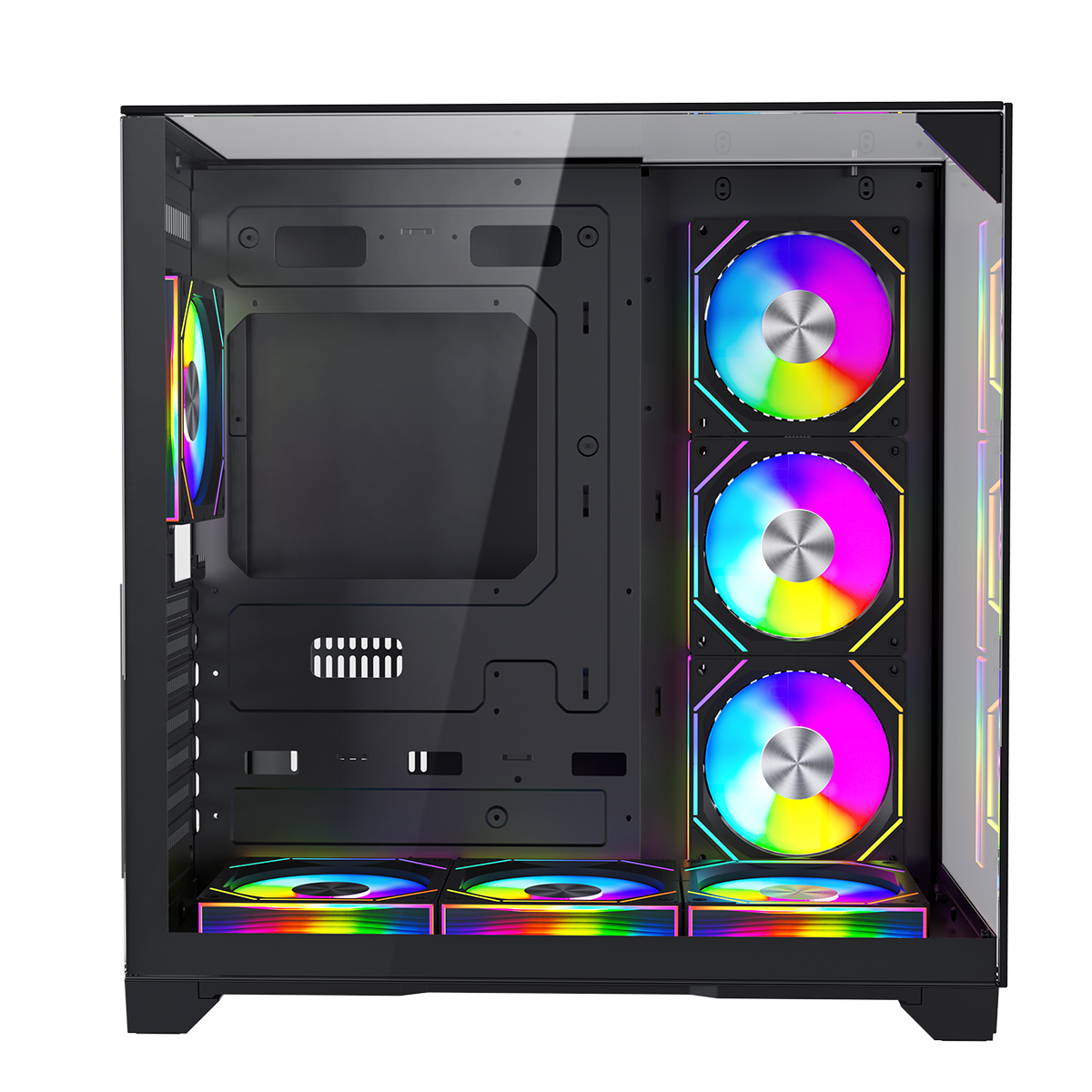 GAMEON Valkyrie I Series Mid Tower Gaming Case - Black – gameon.store