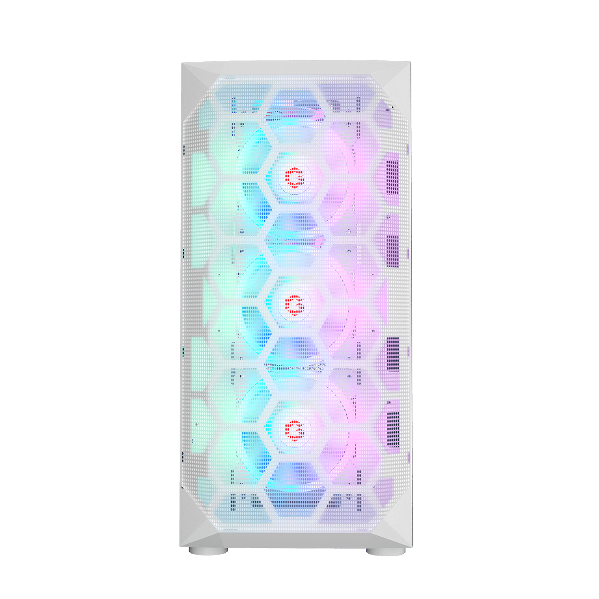GAMEON Emperor Arctic I Series Mid Tower Gaming Case - White – gameon.store