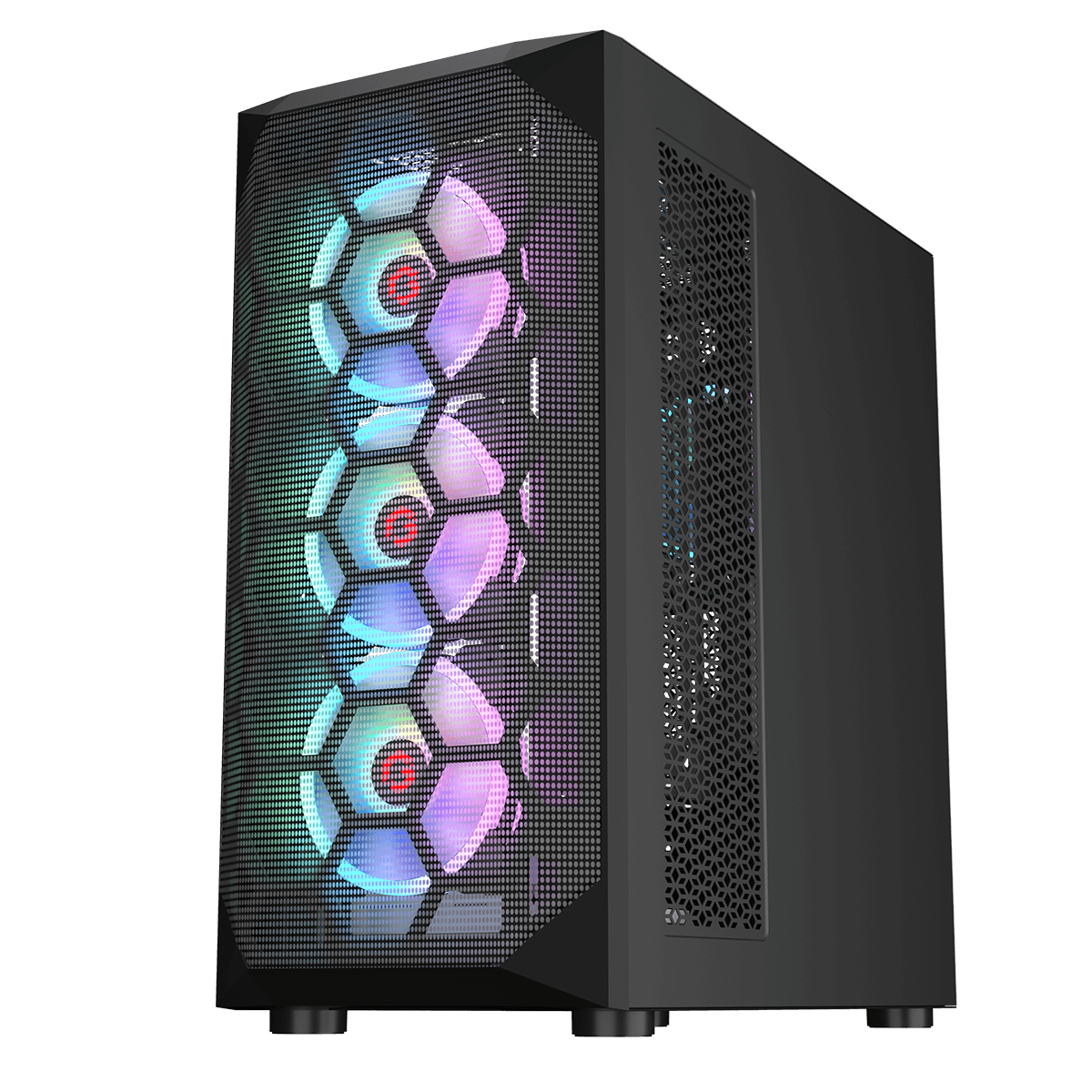 GAMEON Emperor Midnight I Series Mid Tower Gaming Case - Black – gameon ...