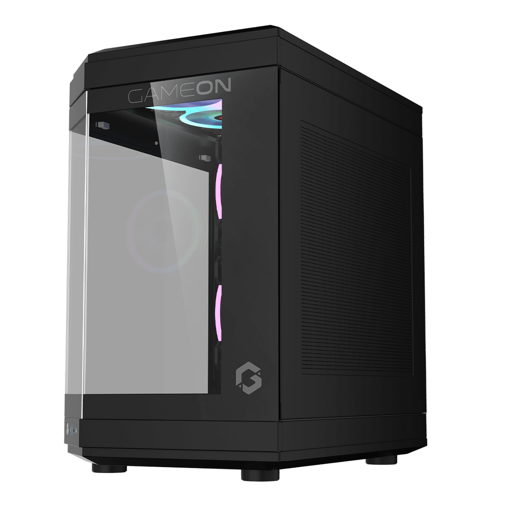 GAMEON Valkyrie Series Mid Tower Gaming Case - Black – gameon.store