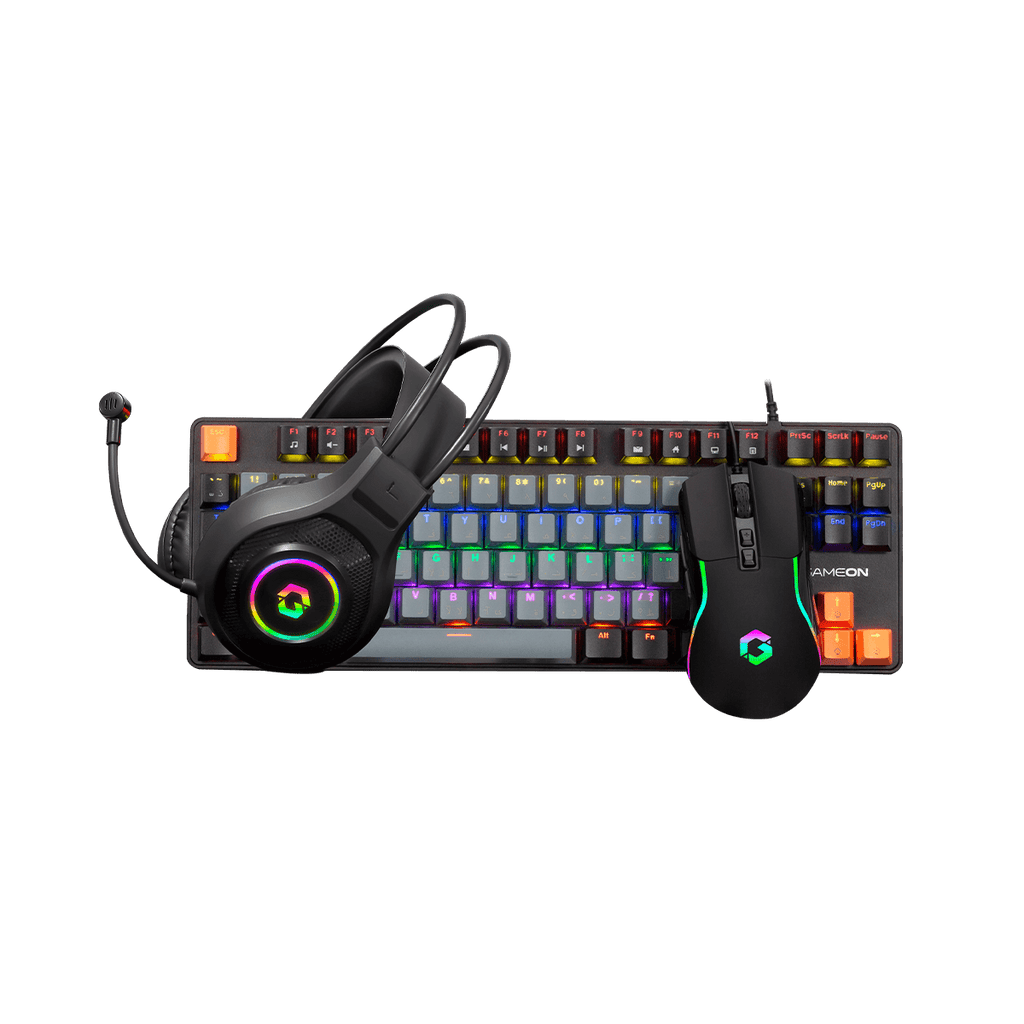 GAMEON VIPER XI All-In-One Gaming Bundle (Mechanical Keyboard, Headset ...