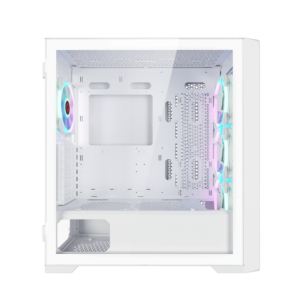 GAMEON Vortex Arctic Series Mid Tower Gaming Case - White – gameon.store