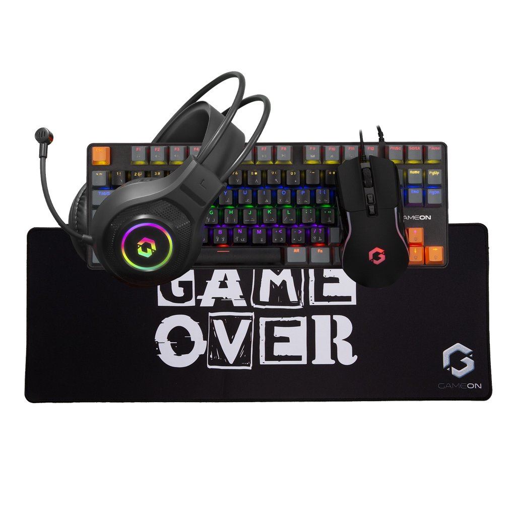 GAMEON VIPER X All-In-One Gaming Bundle (Mechanical Keyboard, Headset ...