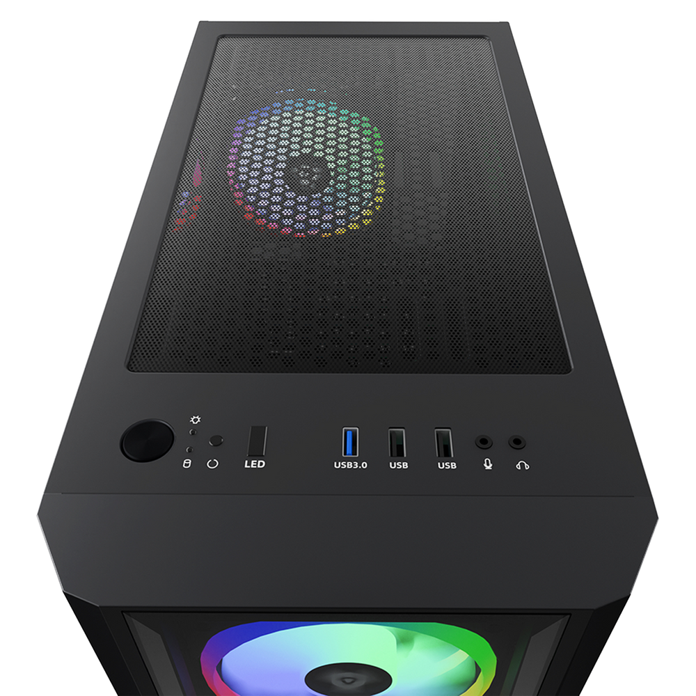 Buy TRIDENT II Mid Tower Gaming PC Cabinet Online | Premium Built ...