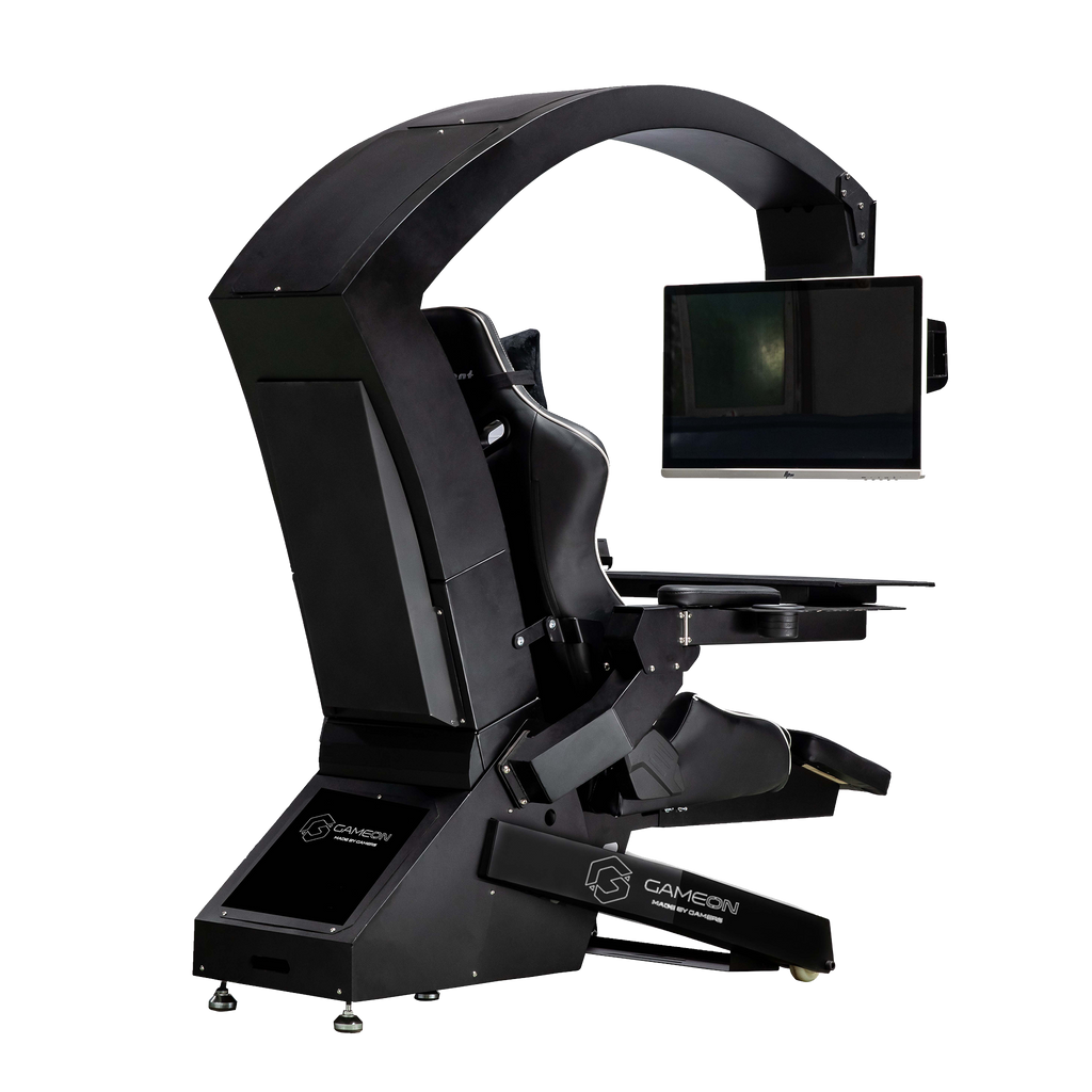 Buy Gaming Simulator Chair/Cockpit GAMEON IW-320 Zero -Black – gameon.store
