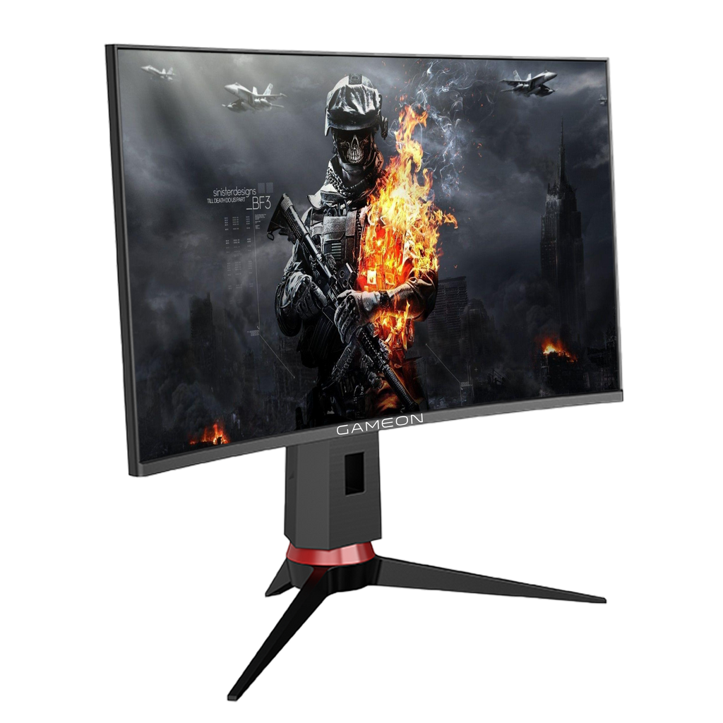 GAMEON GO-165-QHD-27 27" QHD, 165Hz, 1ms, VA Panel Curved Gaming Monit ...